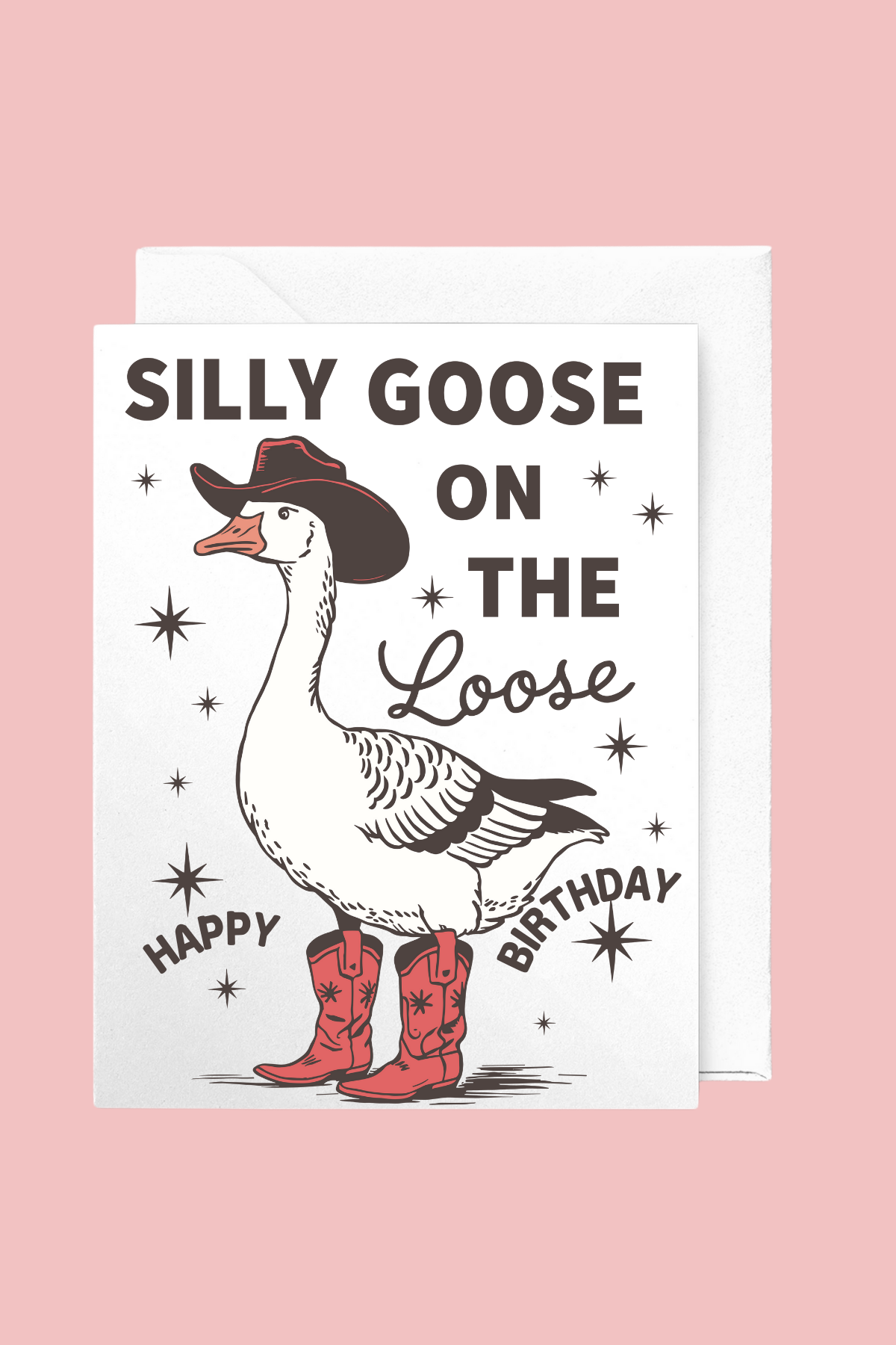 Silly Goose on the Loose Birthday Card – Grump & Sunshine Bookshop